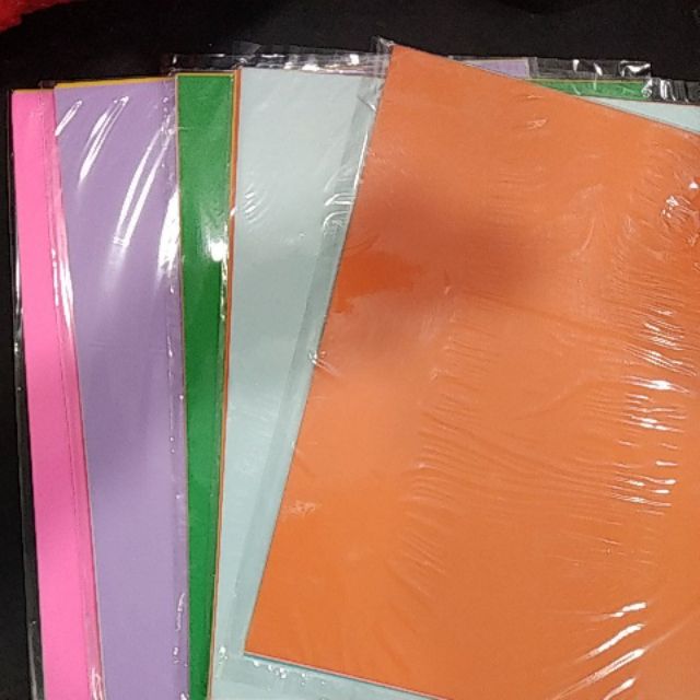 Assorted Colored paper 10pcs | Shopee Philippines