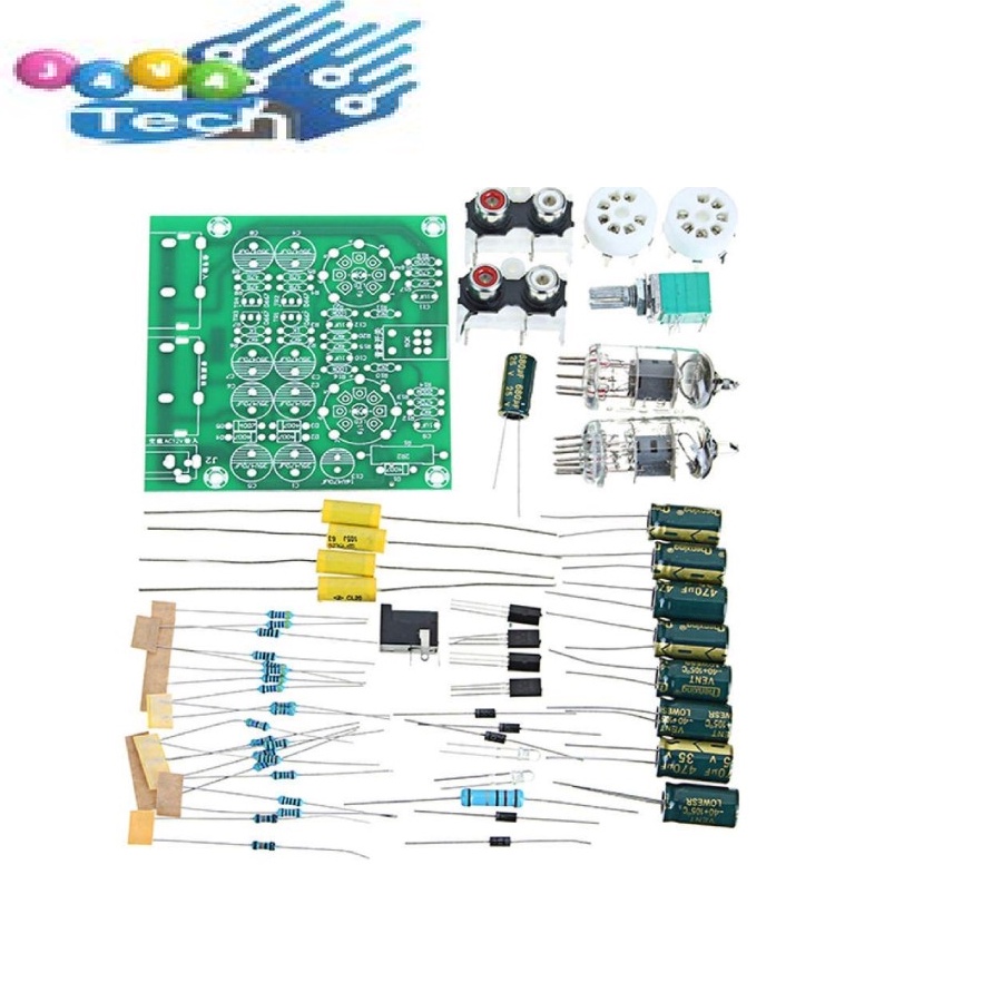 Diy Tube Preamplifier Buffer 6J1 AC 12V Audio Preamp Tube + Casing ...