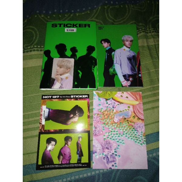 Nct 127 Sticker Album~ Sticky Version Unsealed PC Jungwoo Fullset ...