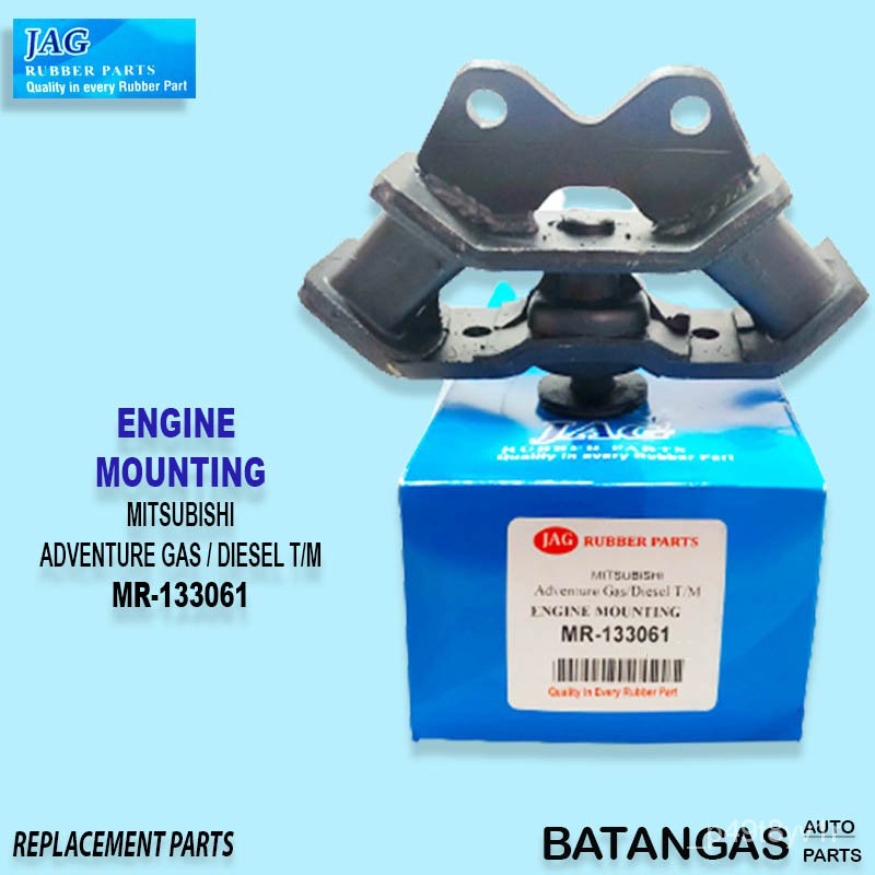 JAG ENGINE MOUNTING FOR MITSUBISHI ADVENTURE GAS/ DIESEL T/M MR-133061 ...