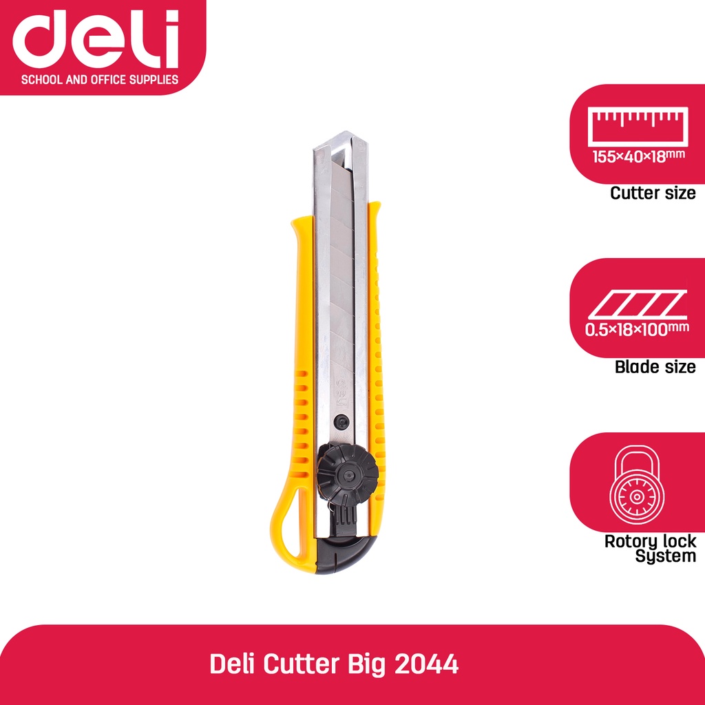 Deli 2044 Cutter Big (1PC) | Shopee Philippines