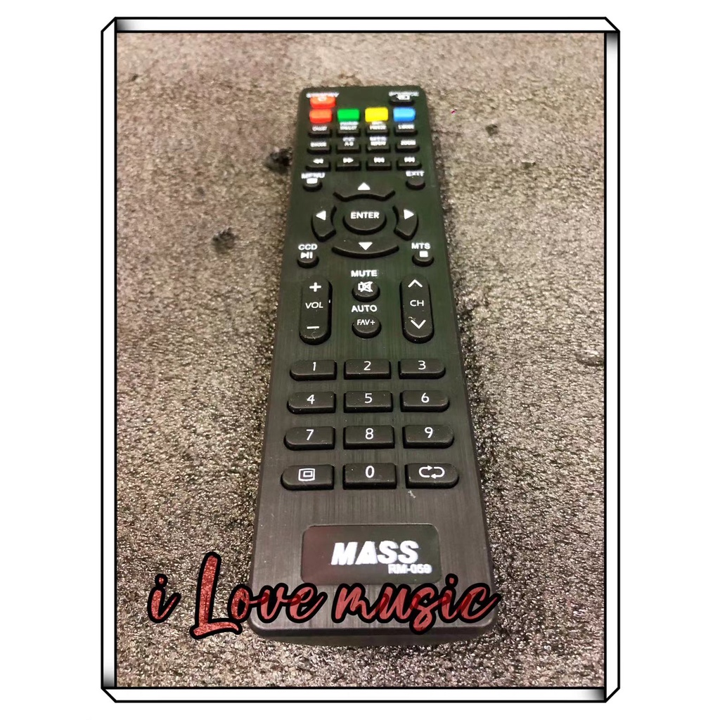 Mass Led TV Remote for 17/19/22/32 inches size tv | Shopee Philippines