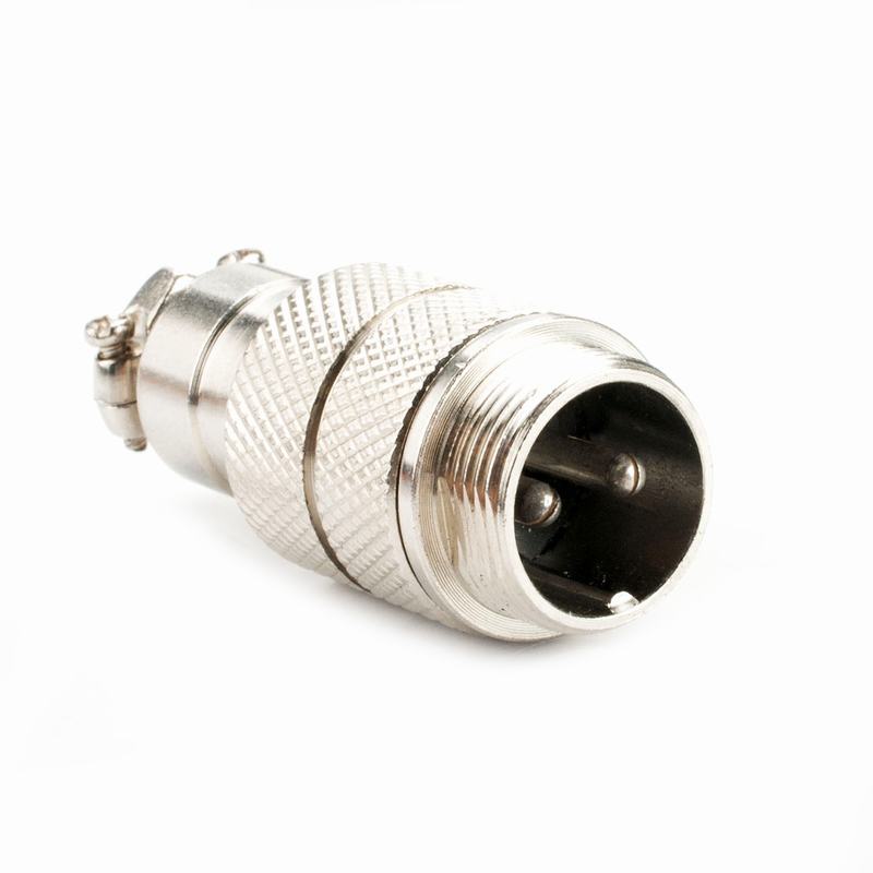 Ready stock* GX16 16mm 2 Pin Aviation Circular Connector Male Plug ...