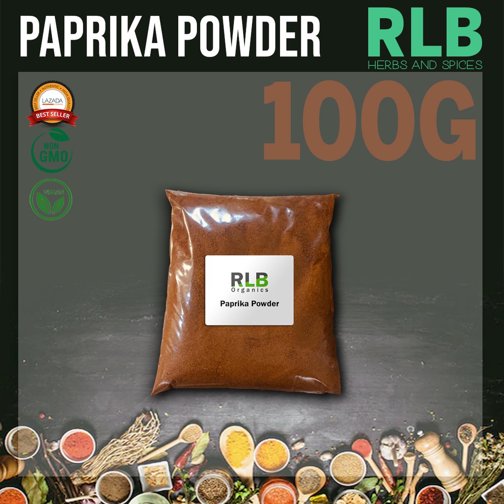 100 grams Organic Pure Natural Paprika Powder - Paprika for Anti ...
