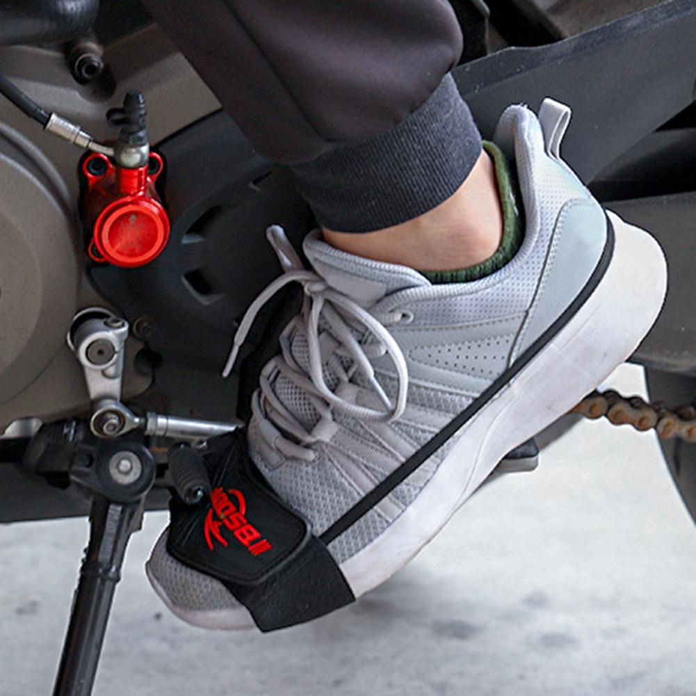 ♡magich♡Motorcycle Motorbike Shift Pad Shoe Boot Cover Protective Gear ...