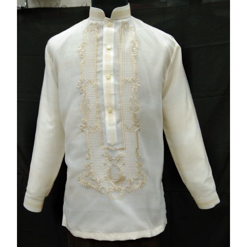 Pre Order Mens Barong Tagalog Standard Collar Chinese Collar For