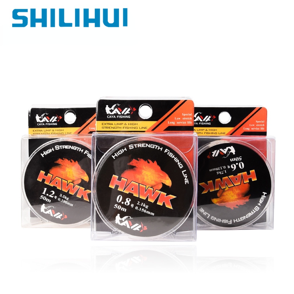 Proberos Fishing Line 50m Falcon Hawk Powerful Japanese Original Silk ...