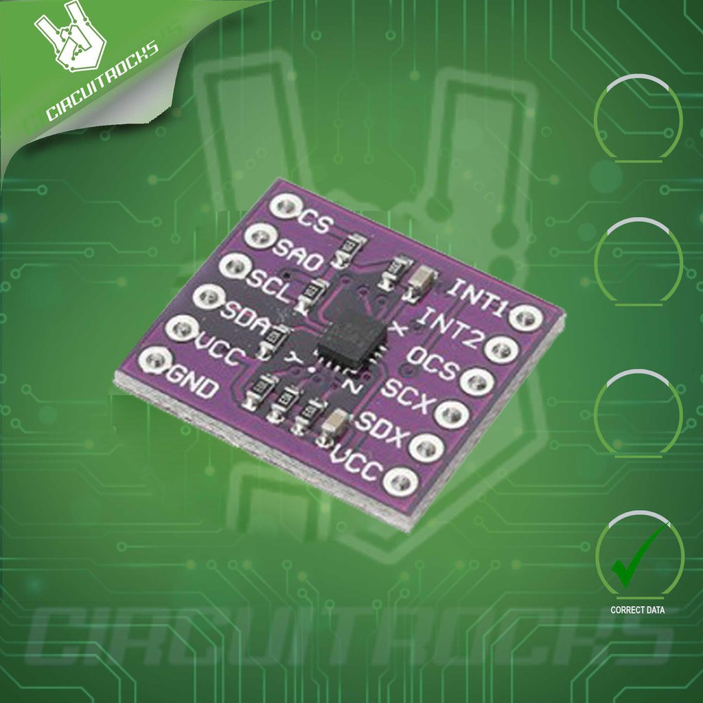 Accelerometer 6-AXIS LSM6DSL inertial sensor | Shopee Philippines