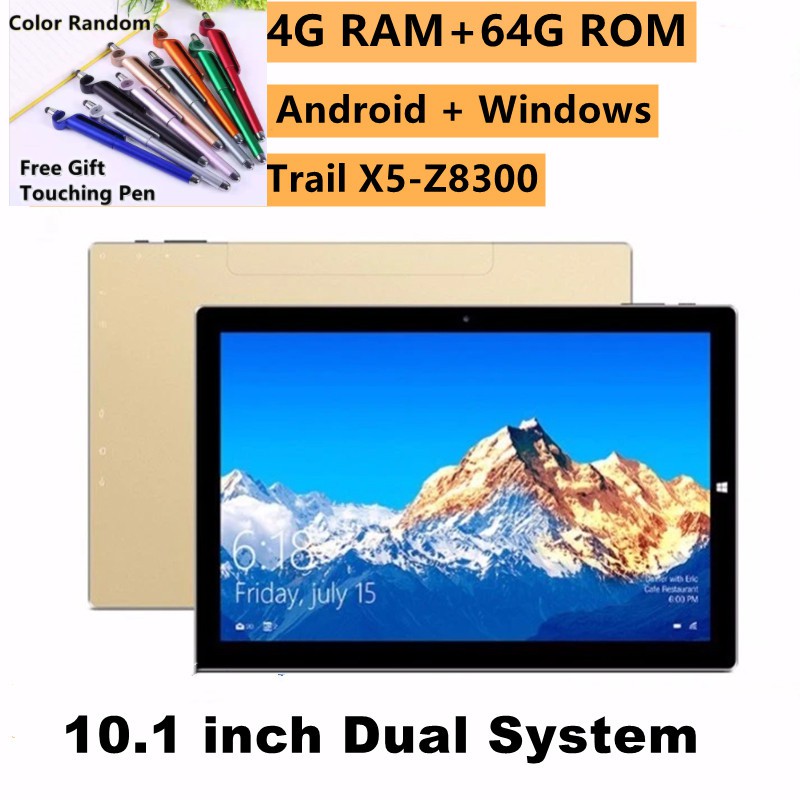 Tablet PC 4GB RAM 64GB ROM 10.1 INCH Windows Intel Cherry Trail X5 ...