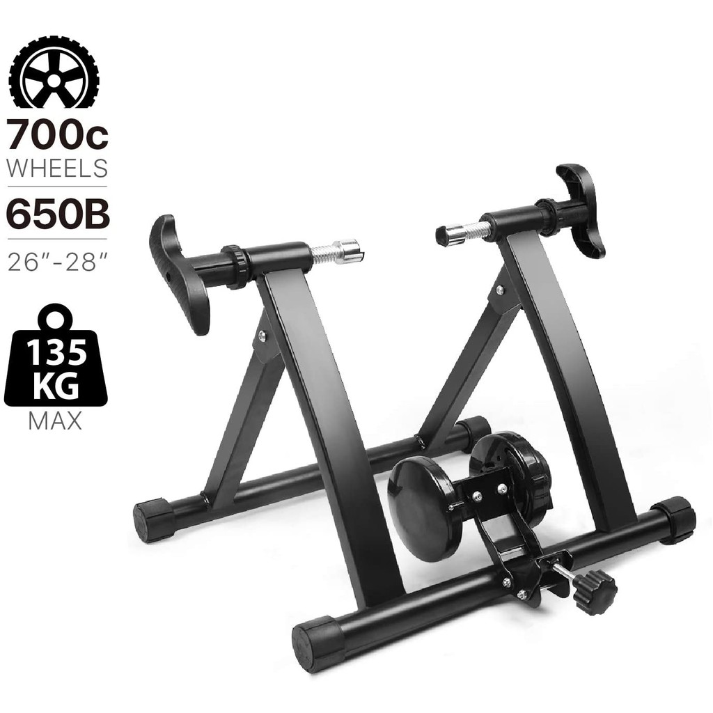 EXODUS Bike Trainer Stand Indoor Magnetic Bicycle Exercise Trainer ...