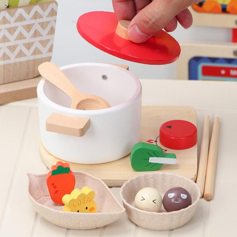 Toaster Breakfast Set Traditional Kitchen Role Play Game Kids Wooden ...