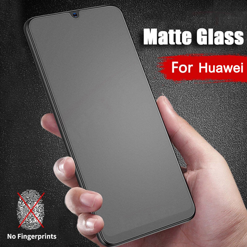 Full Matte Tempered Glass Huawei Nova 12 Y72 11 11i 10 Y91 Y71 Y61 Y60 Y90 Y70 Plus 9 Se 8i 7 7i ...