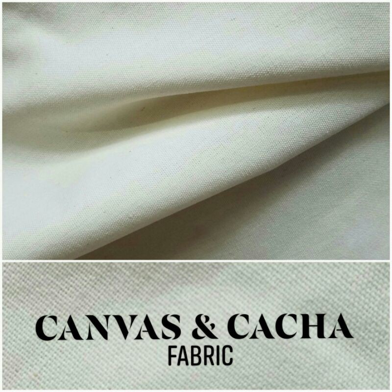 CANVAS & CACHA Fabric / Cloth ( Sold per yard ) | Shopee Philippines