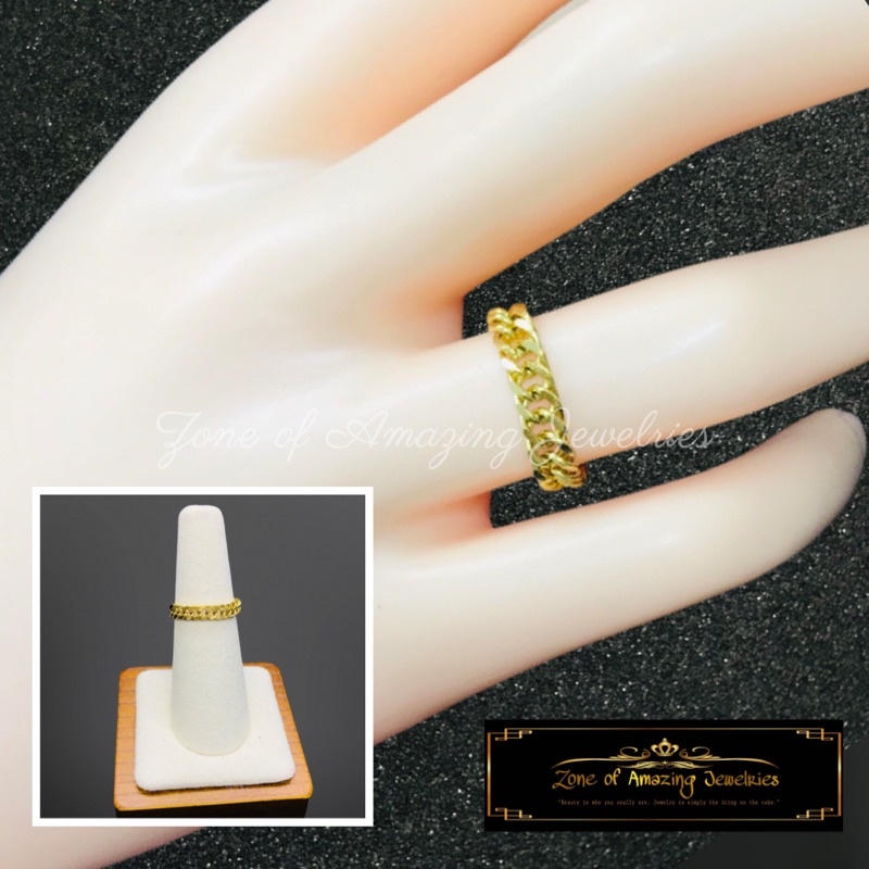zoaj.ph Unisex Japan Chain Ring | Shopee Philippines