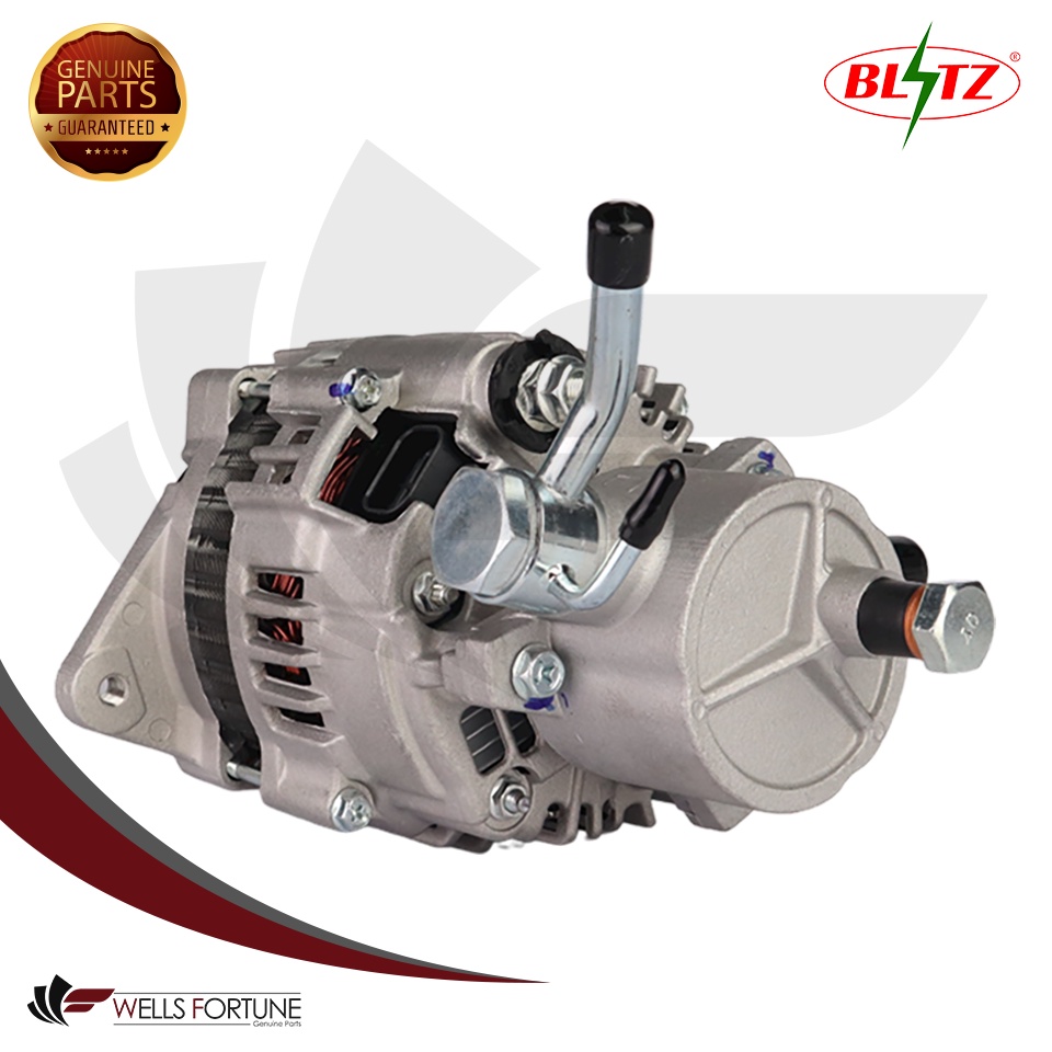 ISUZU 4JH1 ALTERNATOR ASSEMBLY SINGLE PULLEY 12 VOLTS 100 AMPERES BLITZ ...