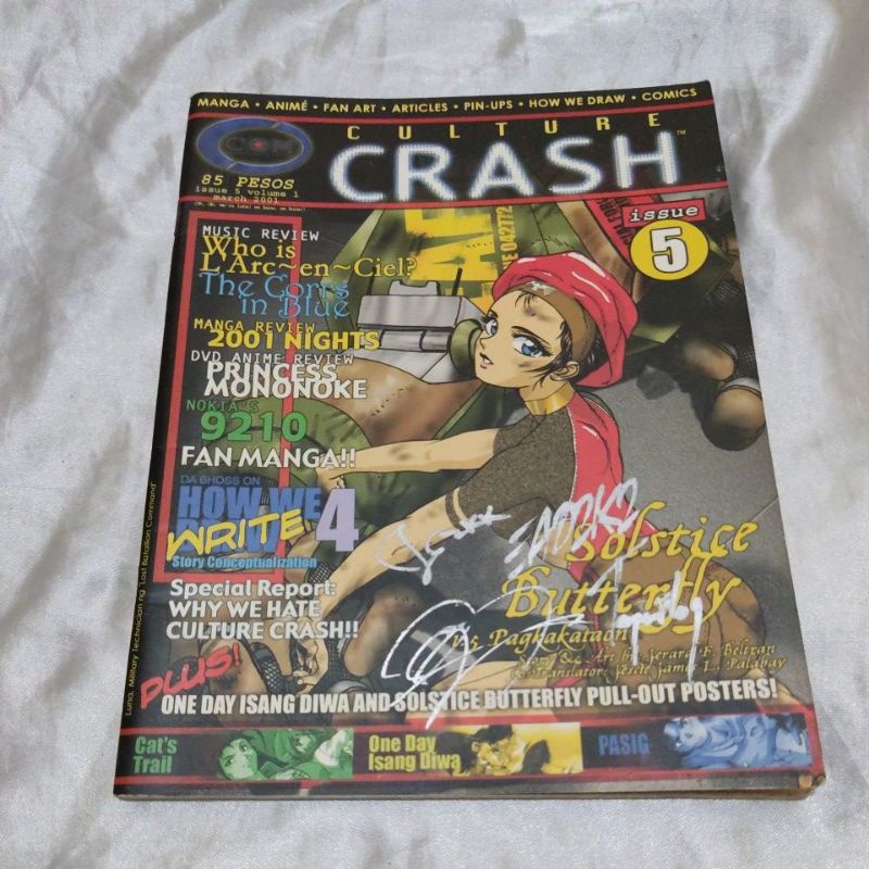 Culture Crash Comic Vol1 issue #1 #2 #3 #4 #5 #5.5 #6 #7 #8 #9 #10 #12 Vintage Komike Manga ...