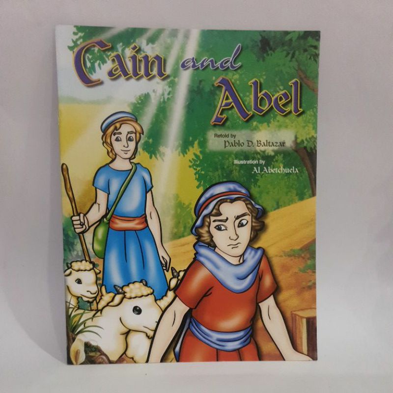 Cain and Abel My Bible Story Book and Activity Book ( Read and Color ...