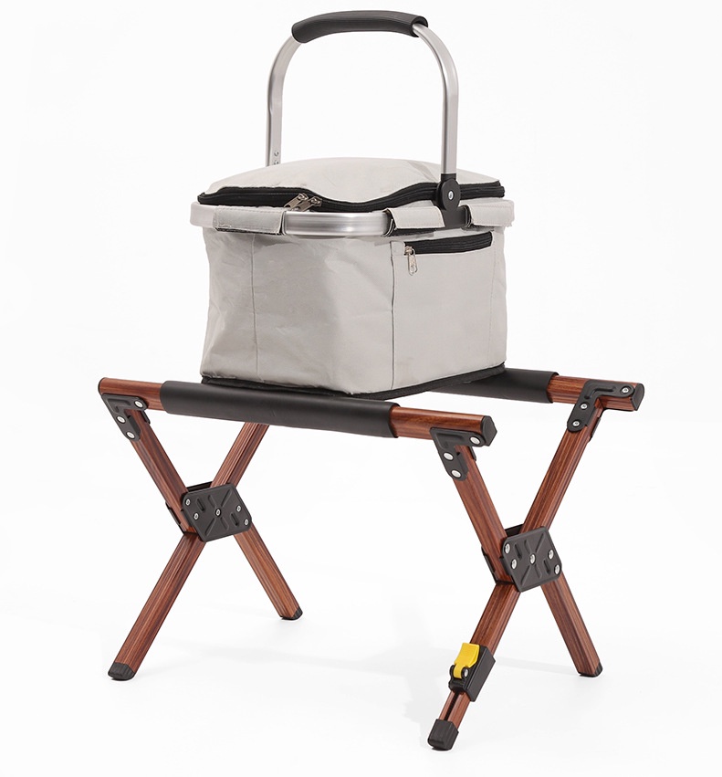 Outdoor Camping Adjustable Aluminium Folding Cooler Box Stand Screw ...