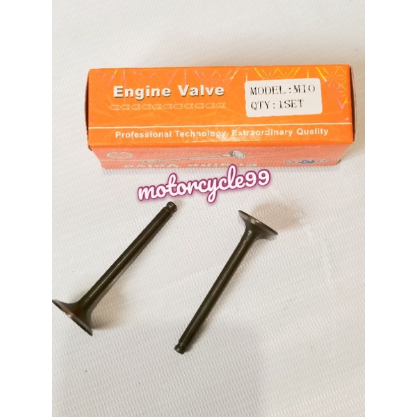MIO Intake Exhaust/Engine Valve (one set) | Shopee Philippines