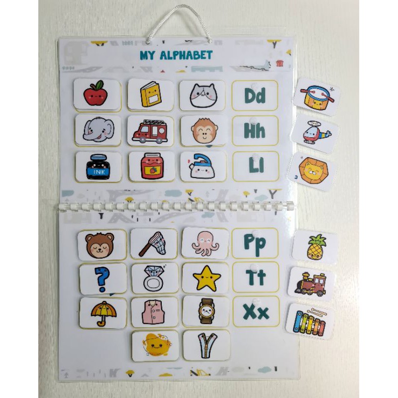 INTERACTIVE LEARNING CHART - ALPHABET | Shopee Philippines