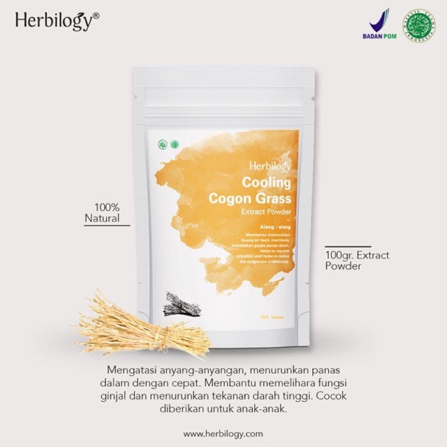 Herbilogy Cogon Grass (Alanges) Extract Powder 100gr | Shopee Philippines