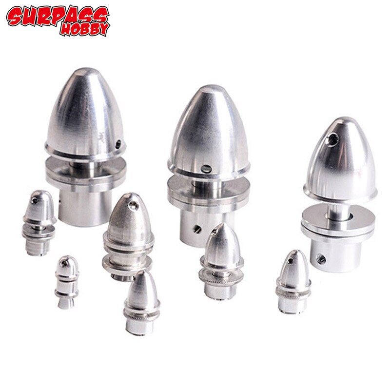 Surpass Hobby 5Pcs 2mm 2.3mm 3mm 3.17mm 4mm 5mm RC Aluminum Bullet ...