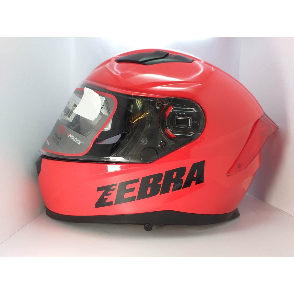Helmet Full Face Dual Visor ZEBRA 763PRO with Spoiler and Free Extra ...