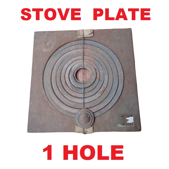 PUGON LUTUAN CAST IRON PUNDIDO STOVE PLATE 1 HOLE & STOVE DOOR | Shopee ...