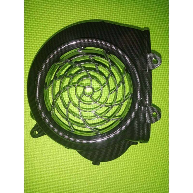 Honda beat fan cover carb type carbon dip | Shopee Philippines