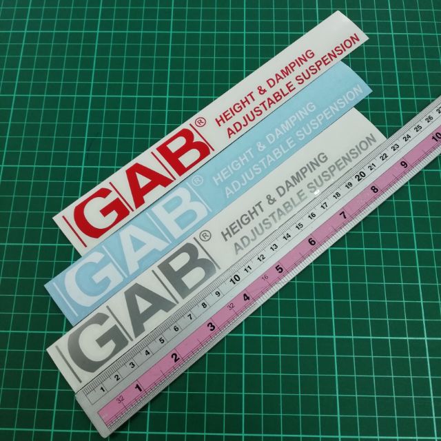 Sticker GAB suspension (computer cutting) | Shopee Philippines
