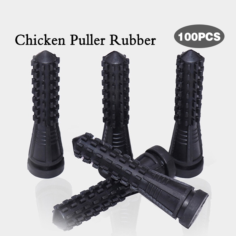 100pcs/set Chicken Plucker Rubber Finger poultry hair removal Glue ...
