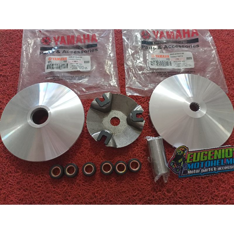 Pulley Set With Drive Face For Aerox V1/V2 Yamaha | Shopee Philippines