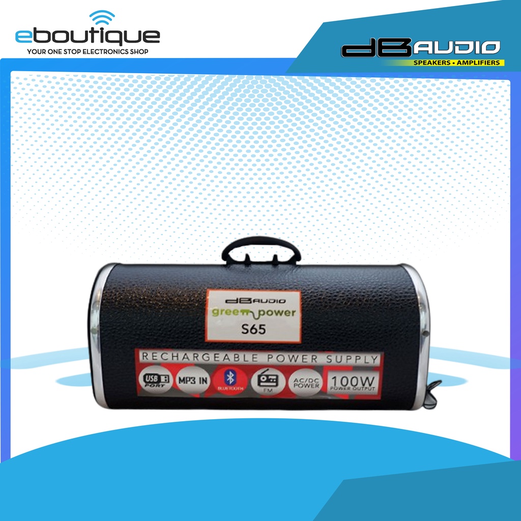 Db Audio Turbo Bluetooth Wireless Bluetrek Speaker Tube (S50-75W ...