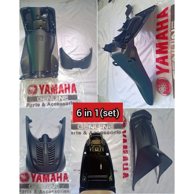 Mio sporty motorparts (dibdib w/bulsa, engine cover, araro, ubox, rear ...