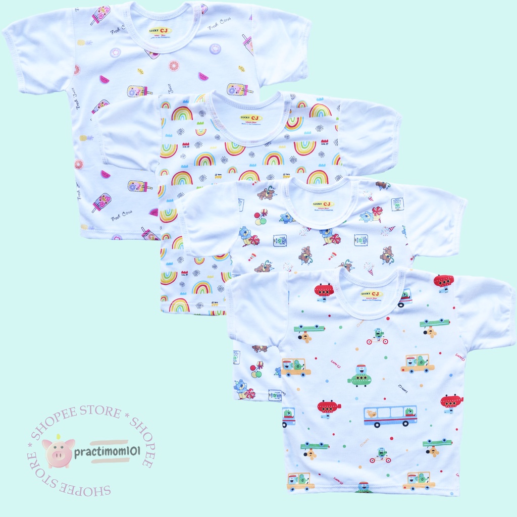Lucky CJ Baby Printed T-Shirt Cotton | Shopee Philippines
