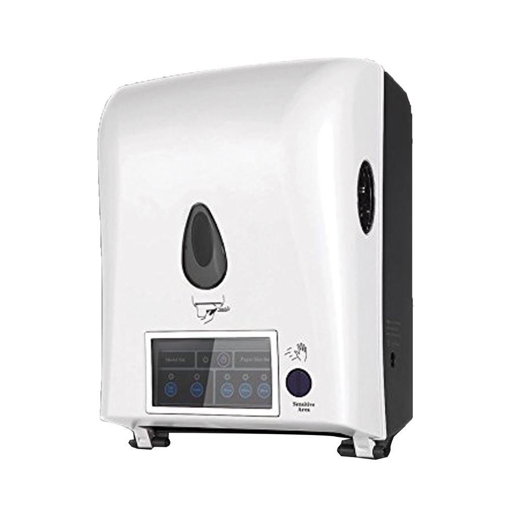 Auto Sensor Hand Roll Tissue Dispenser with Digital Screen | Tissue ...