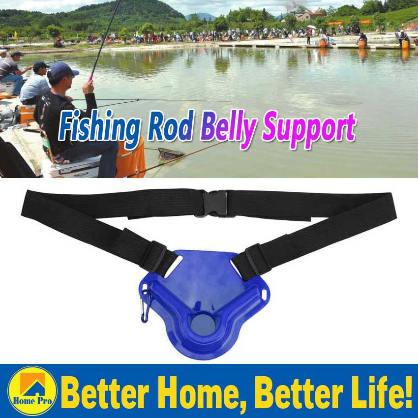 Fishing Rod Holder Belt Rod Belly Support Triangle Fishing Belly Top ...