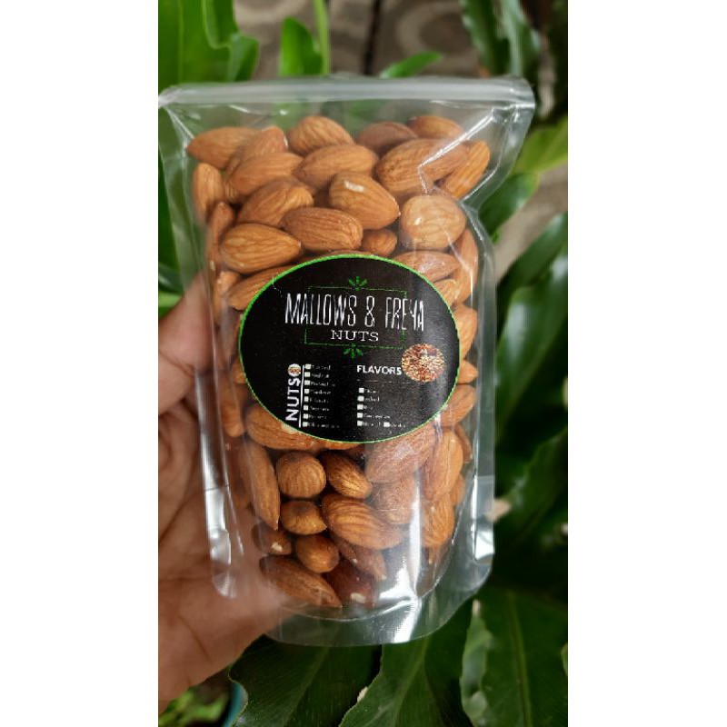ROASTED WHOLE ALMOND NUTS 150g | Shopee Philippines