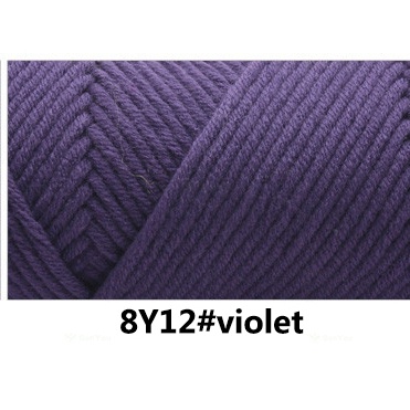 【Real 100g】Yarn 100g Milk Cotton Yarn Wool 8 ply Thread for Knitting ...