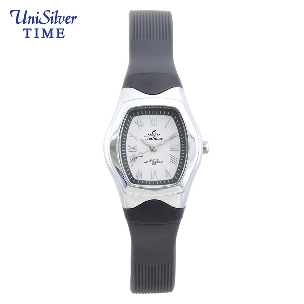 UniSilver TIME Women's Grey Analog Rubber Watch KW2731-3211 | Shopee ...