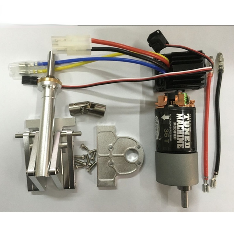 Lift Set Motor And ESC Kit For 1/14 Tamiya RC Tipper Truck Benz Scania ...