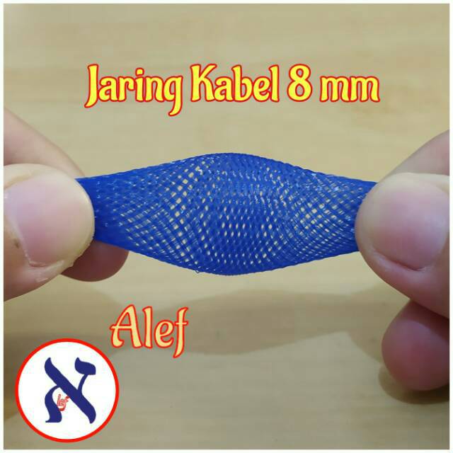 8 mm cable Wrapping Net, Blue sleeving sleving 8mm snake cable net ...