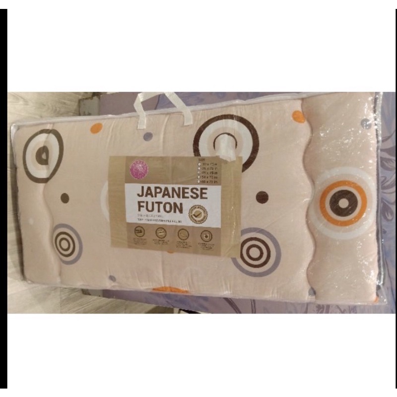 JAPANESE FUTON MATTRESS 100%POLYESTER FIBER FILL FILLING | Shopee ...
