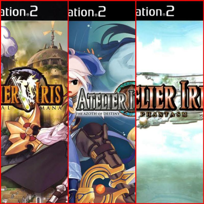 PS2 PlayStation 2 Games Atelier Iris Series (Read Description) | Shopee ...