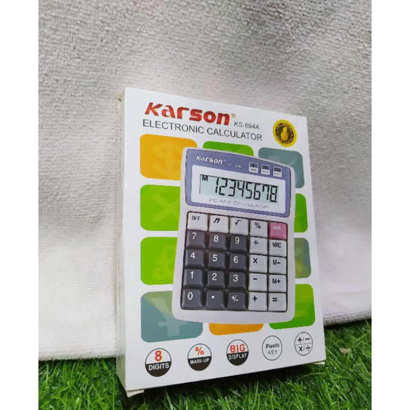 KARSON ELECTRONIC CALCULATOR ( KS-694A ) | Shopee Philippines
