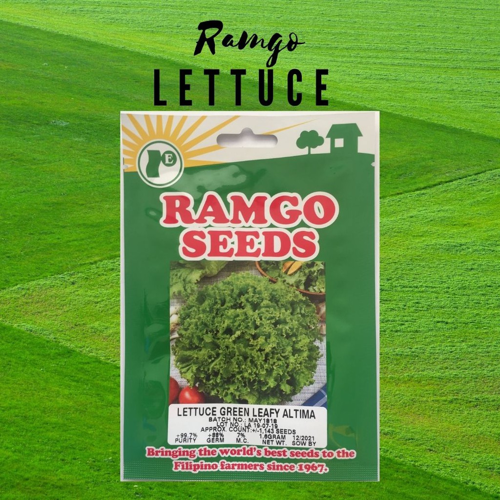 Ramgo LEAFY VEGETABLES (Lettuce, Pakchoi, Spinach, Pechay, Mustasa ...