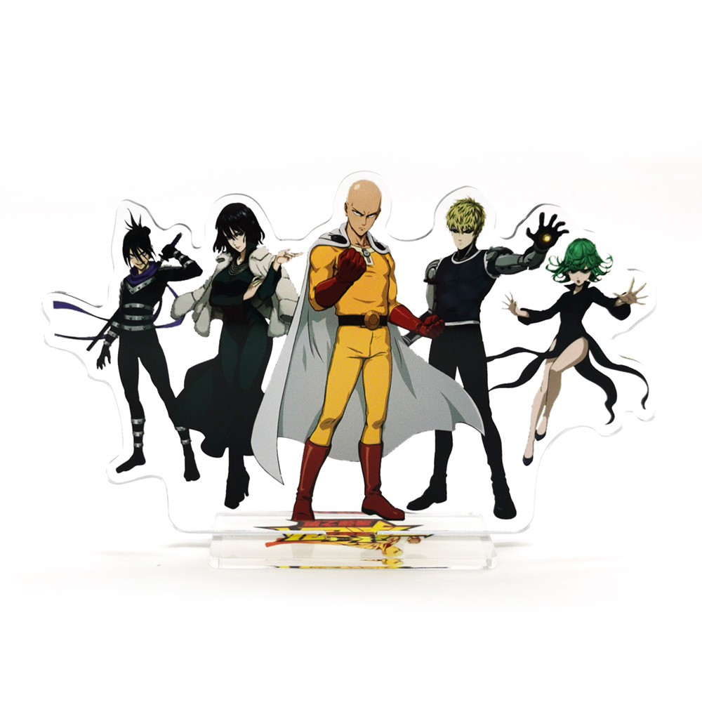One Punch Man Saitama Genos Fubuki Tatsumaki Speed Sound Sonic acrylic ...