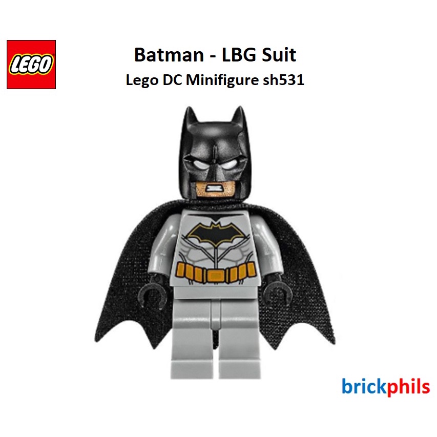 Lego DC Minifigure sh531 Batman - LBG Suit | Shopee Philippines