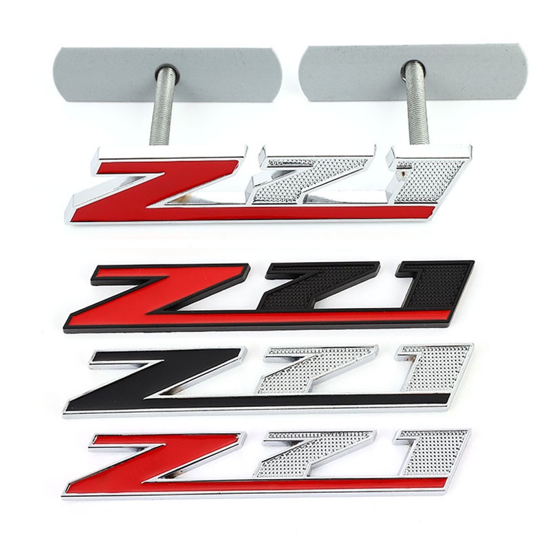 Z71 Car Stickers Emblem Front Hood Grille Badge Decals for Chevrolet ...