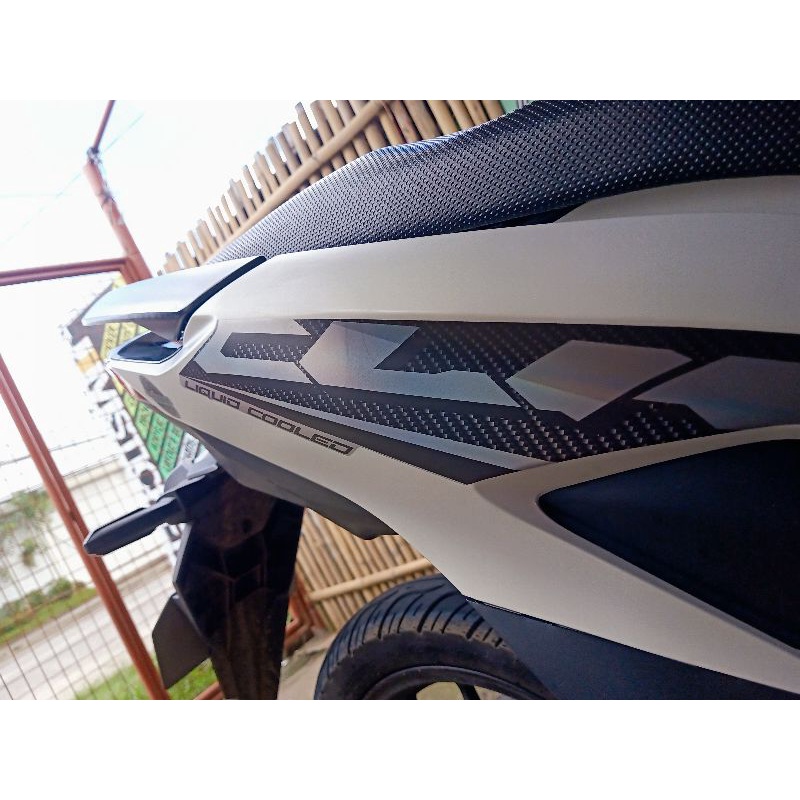 HONDA CLICK 125 GAME CHANGER STOCK DECALS (CARBON FIBER EDITION ...